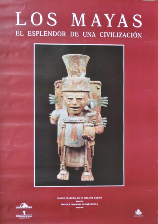 Los Mayas - "El esplendor de una civilización" cartel original ...