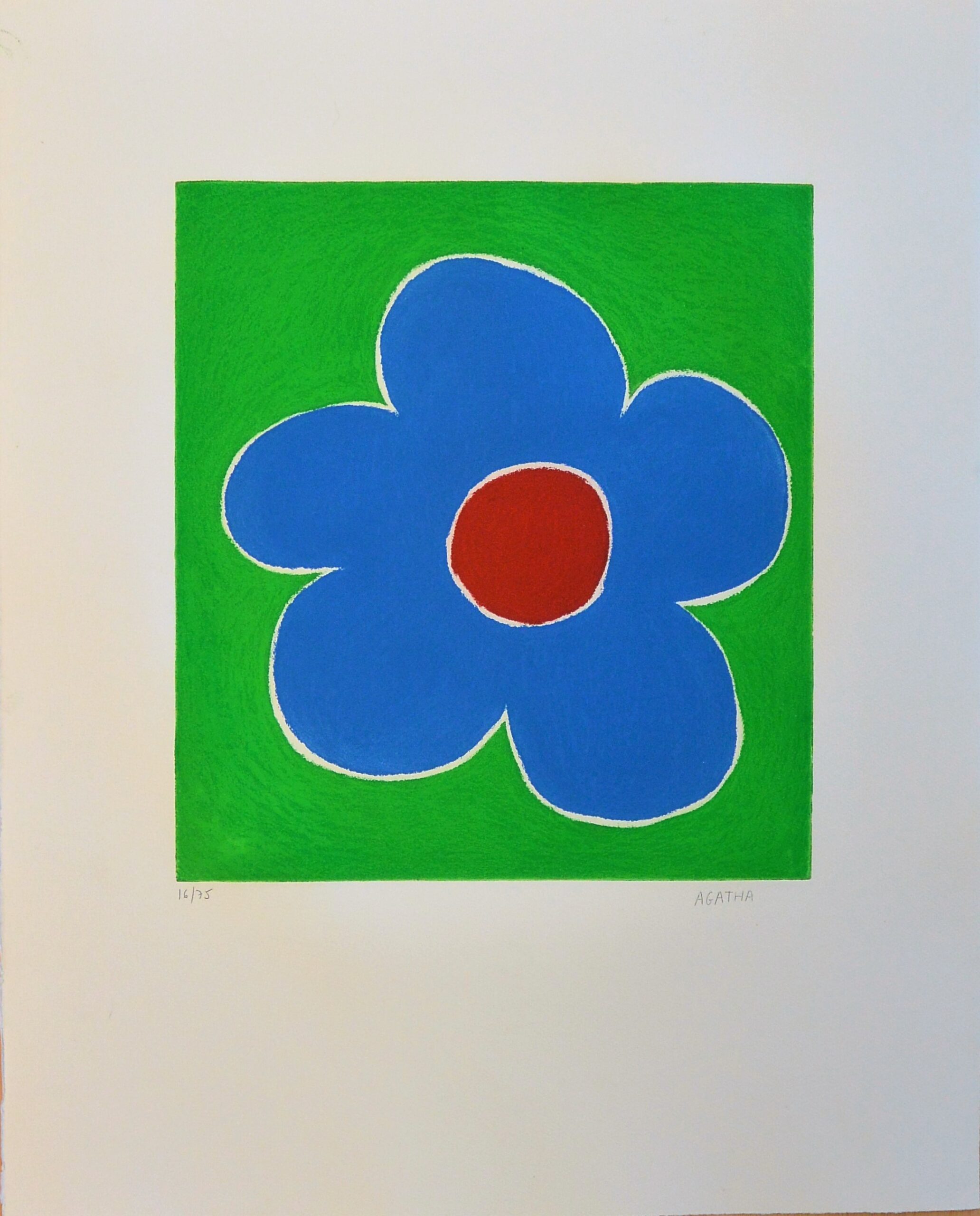 Agata Ruiz de la Prada - "Suite primera mirada, Flor" grabado ...