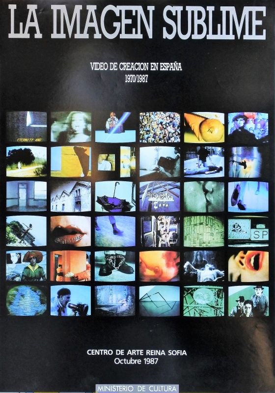 Video de creación en España - "La imagen sublime" cartel original ...