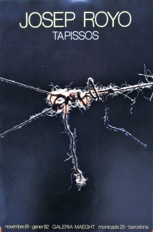 Josep Royo - "Tapissos" cartel original exposición en la Galeria Maeght ...