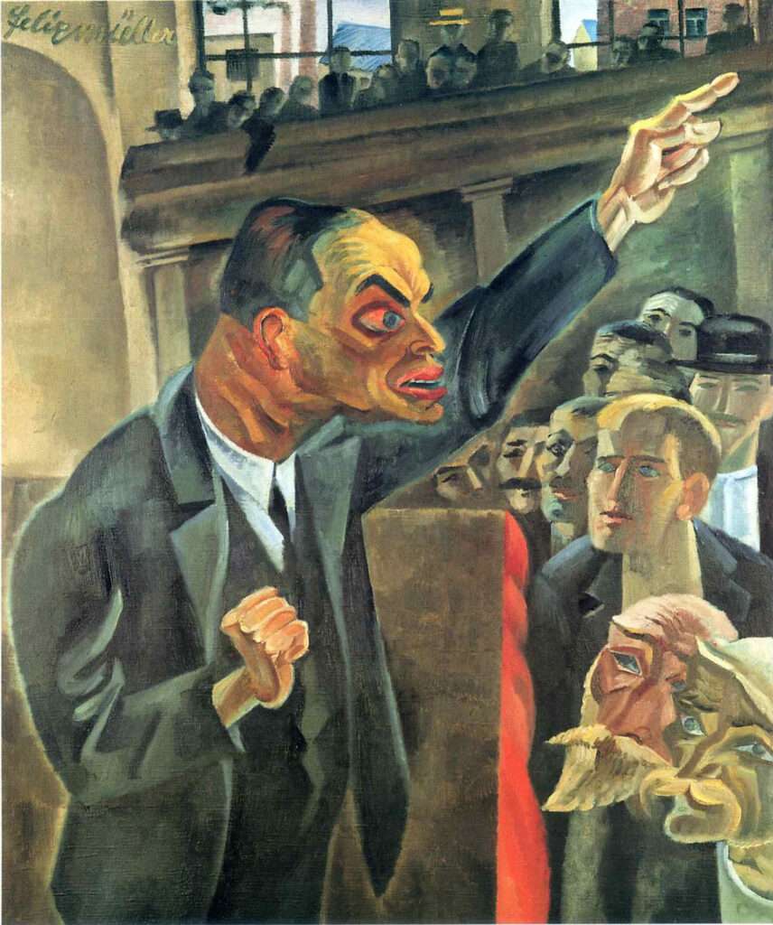 Neue Sachlichkeit - El Marco Verde - Obra Gráfica posters y Enmarcación