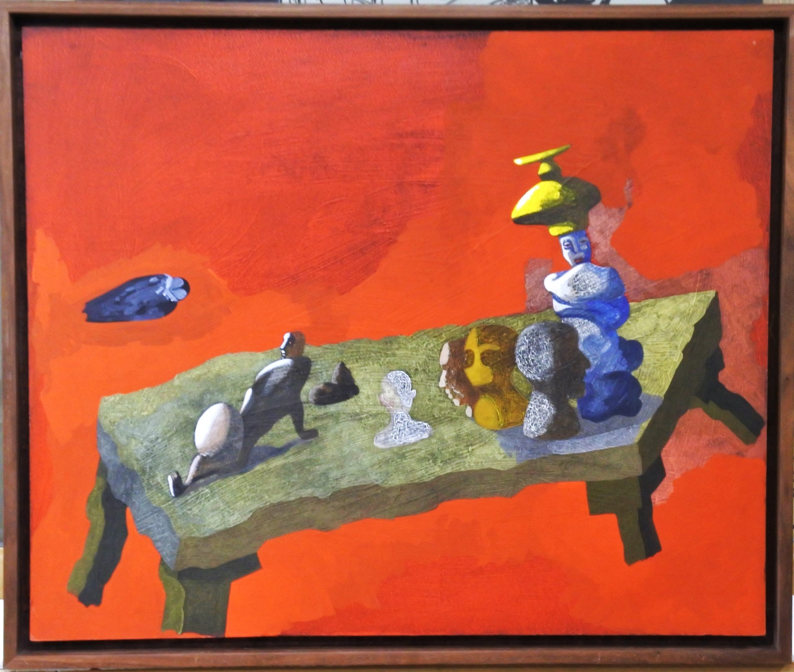 Jorge Castillo - "Mujer Cacharro, Ibiza 1.991" pintura original oleo ...