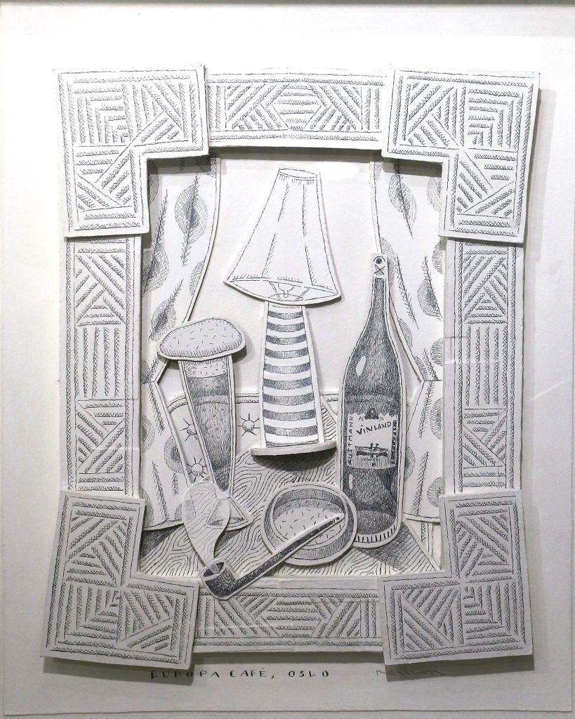 Fernando Bellver - "Europe Bar, Oslo" Composición tridimensional con ...